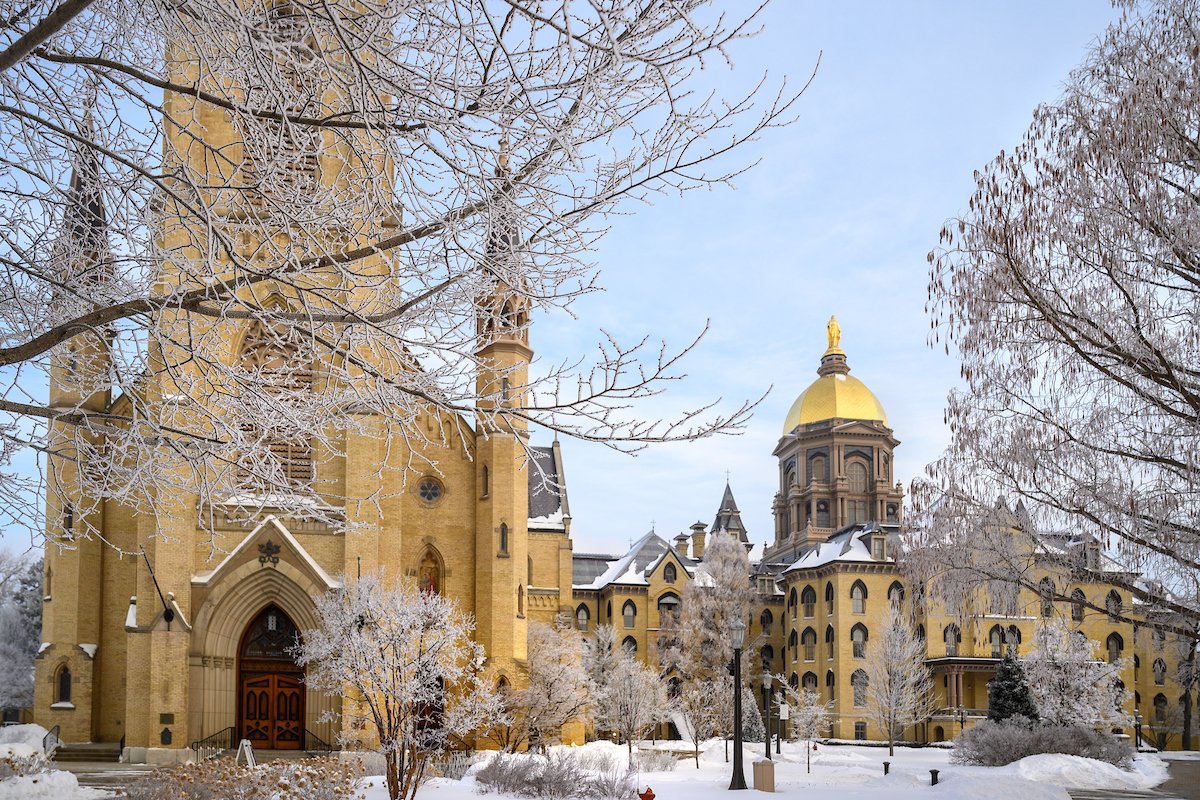 University Of Notre Dame Winter