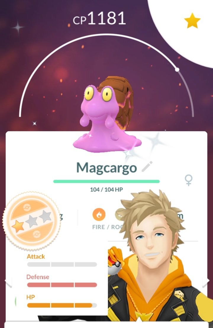 Shiny Magcargo