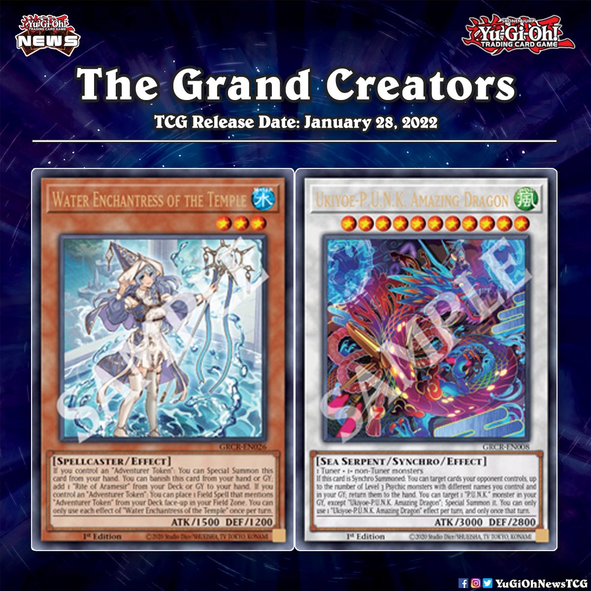 YuGiOh News on Twitter: " 𝗧𝗵𝗲 𝗚𝗿𝗮𝗻𝗱 𝗖𝗿𝗲𝗮𝘁𝗼𝗿𝘀 Two UR cards from the upcoming “The Grand Creators ...