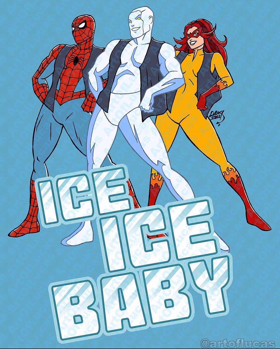 Iceman And Firestar