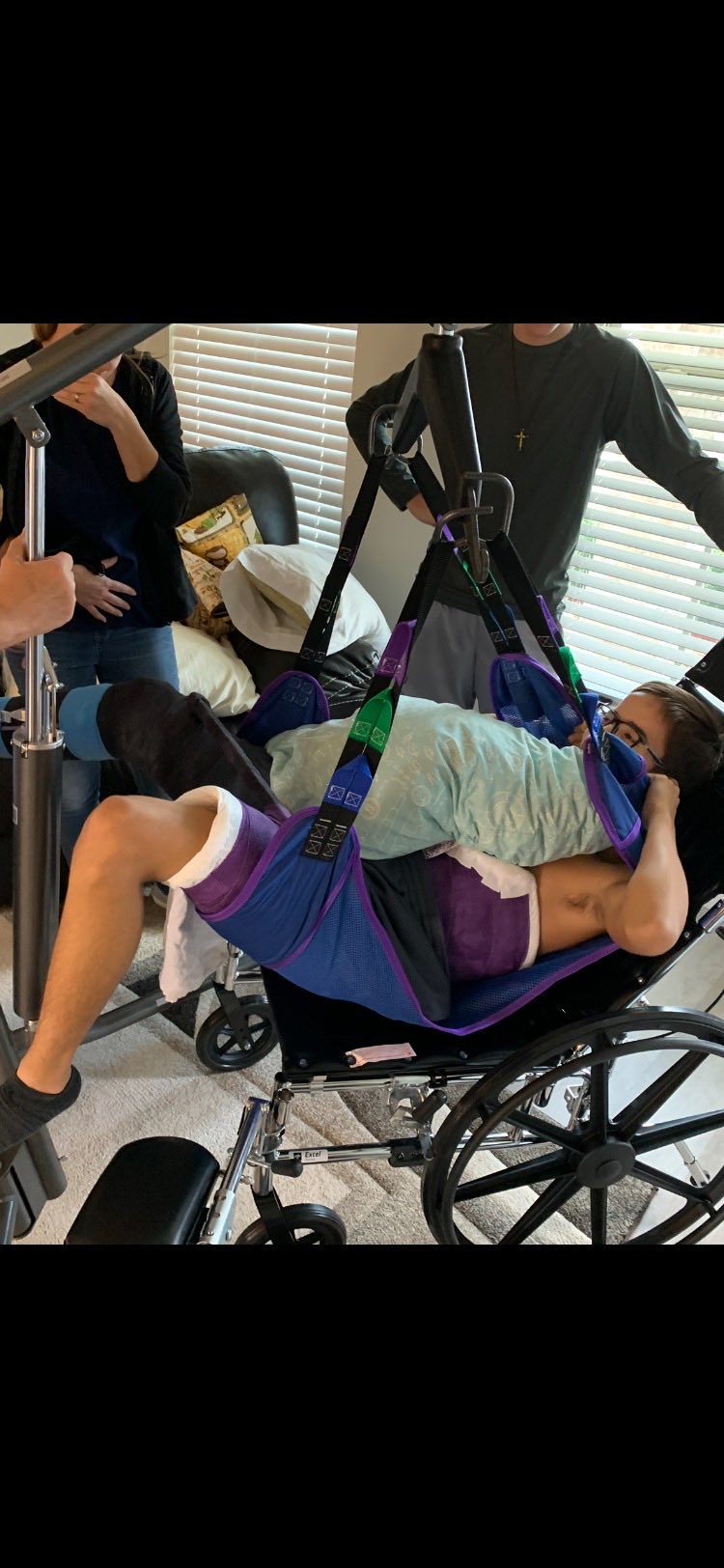 Full Body Cast Wheelchair