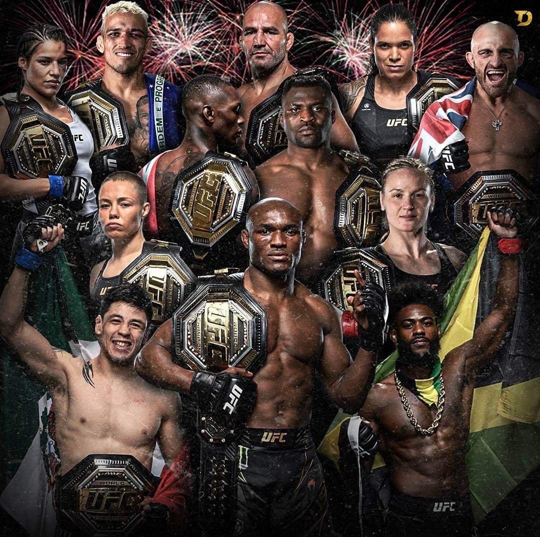 Todos Los Campeones De Ufc 2023