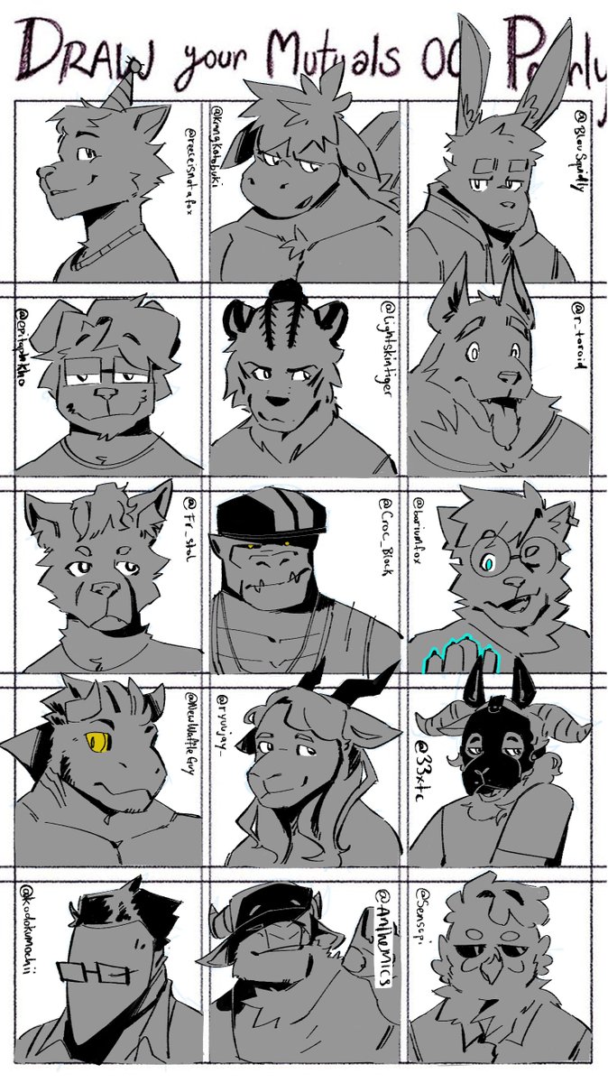 「Look at all these cool people 」|Mash 🍂🍁の漫画