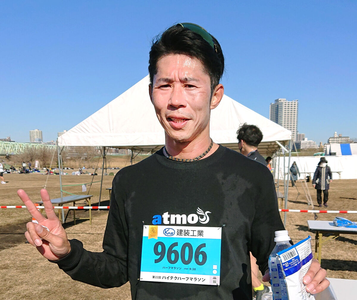 スポーツ報知・箱根駅伝情報 On Twitter 箱根駅伝初出場の 駿河台大学 ・徳本一善監督が控え選手と共にハーフマラソンに参戦