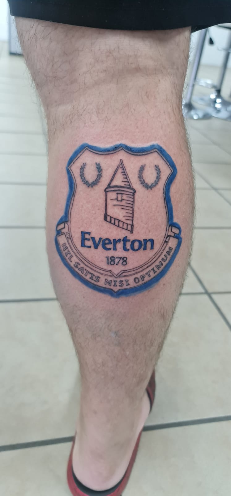 Everton Badge Tattoos Thank You For Trusting Us🙏🏻 Tattoo Starts