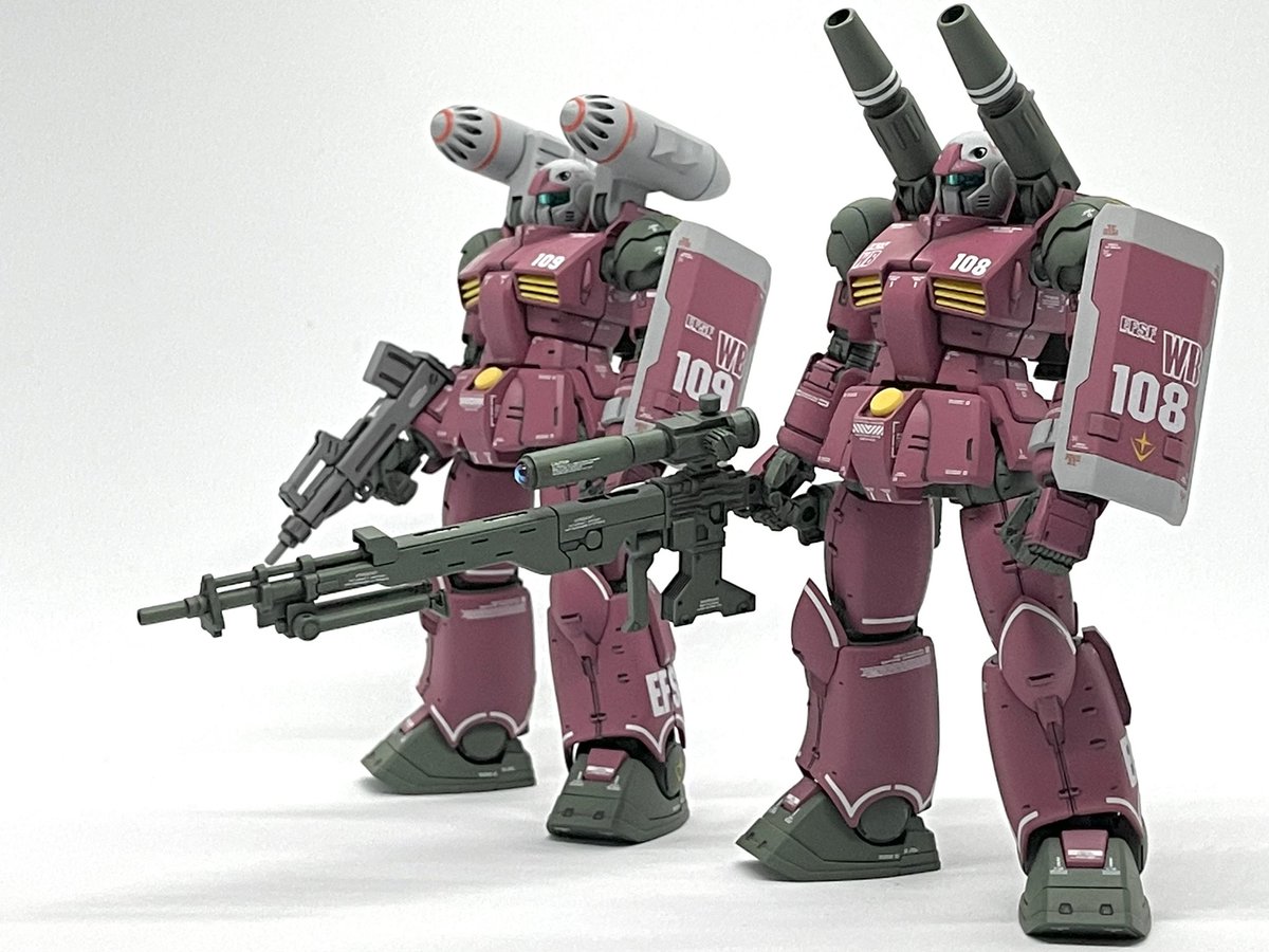 #フォルダに入ってる二人組晒してけ 劇場版からガンキャノン108 , 109 #カイ・シデン #ハヤト・コバヤシ https://t.co ...