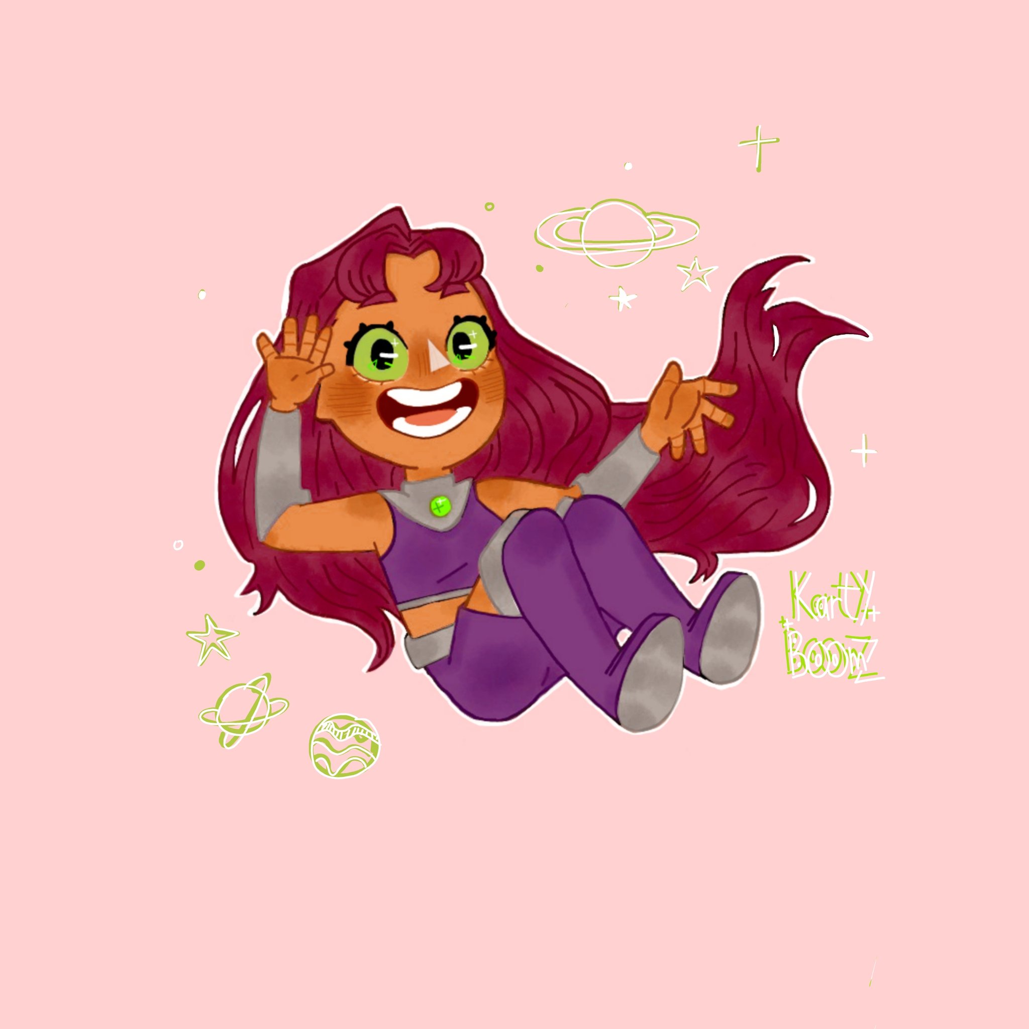 Teen Titans Starfire Chibi