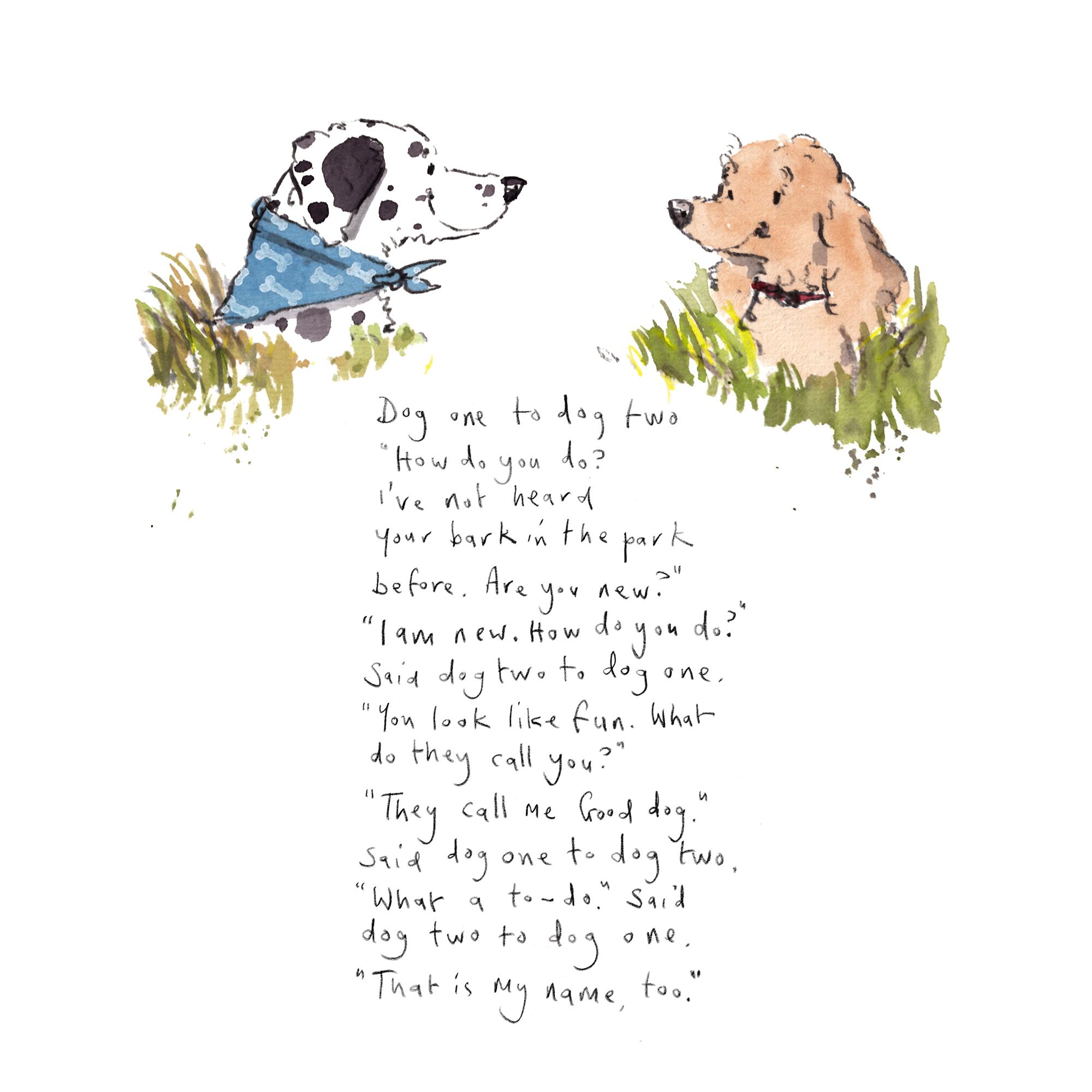 A Good Dog Poem