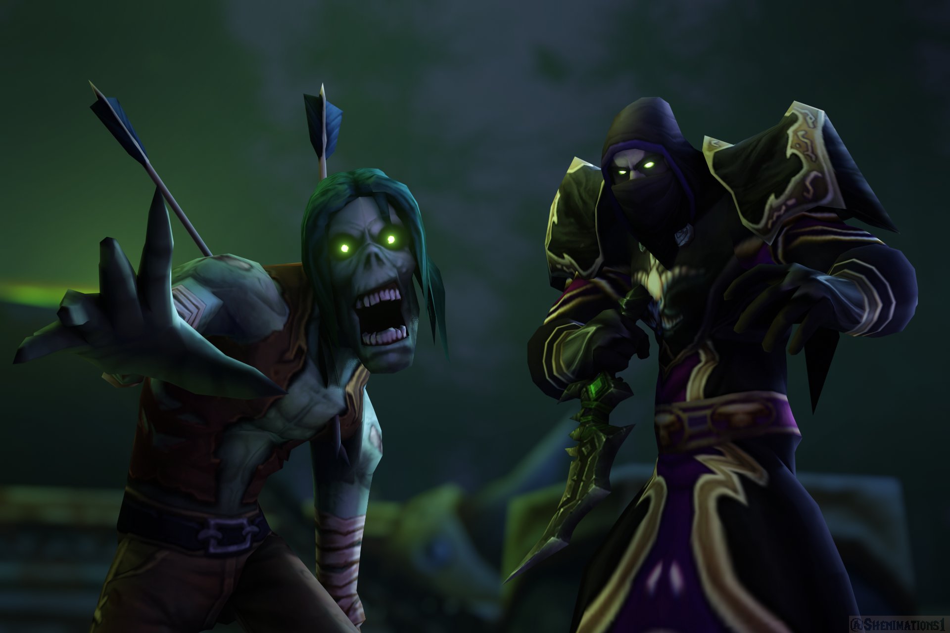 Wow Undead Rogue Wallpaper