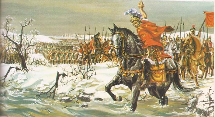 Julius Caesar Crossing The Rubicon