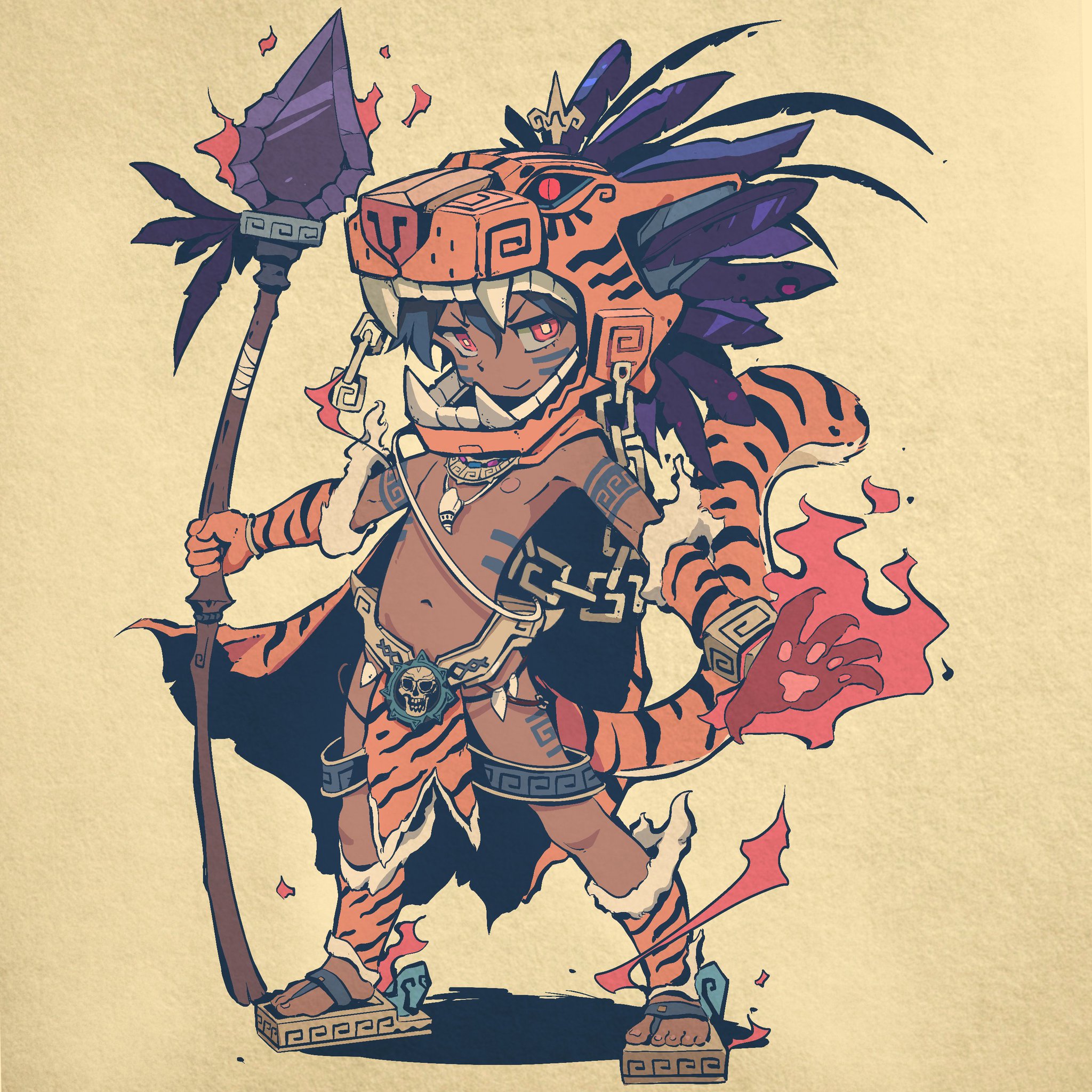 Aztec Pride Tegninger