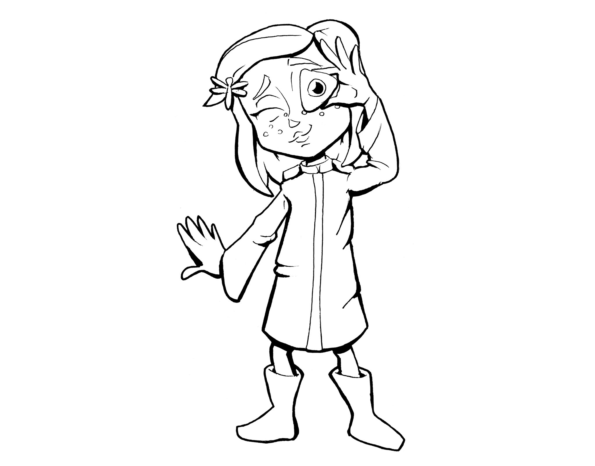 Corraline Coloring Pages