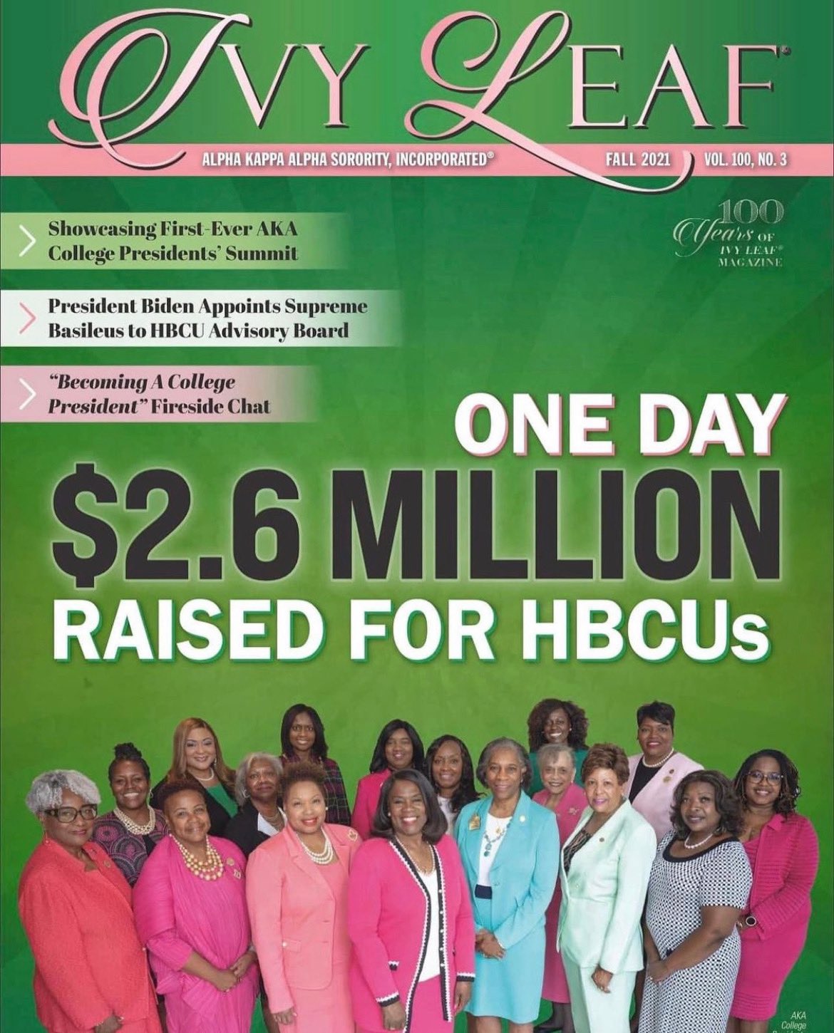 Alpha Kappa Alpha Ivy Leaf Magazine