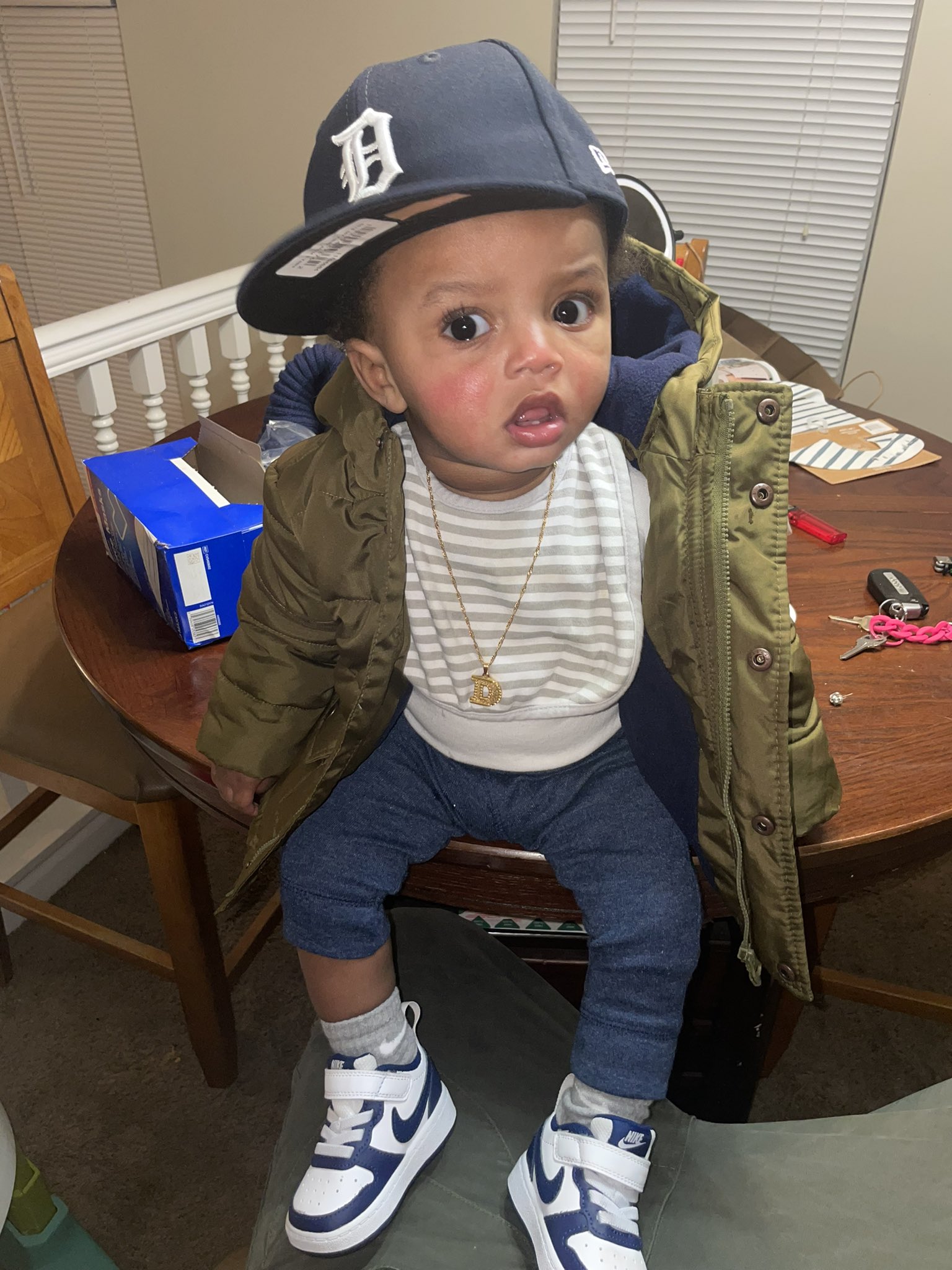 Cute Babies Wearing Jordans
