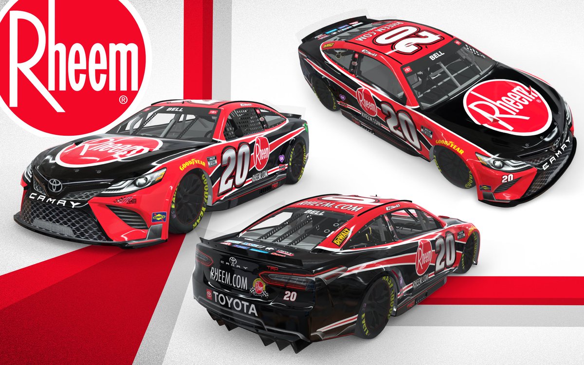 Christopher Bell's 2022 Rheem paint scheme : r/NASCAR