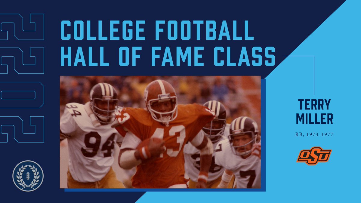 Former Oklahoma State RB Terry Miller is officially named to the 2022 ...