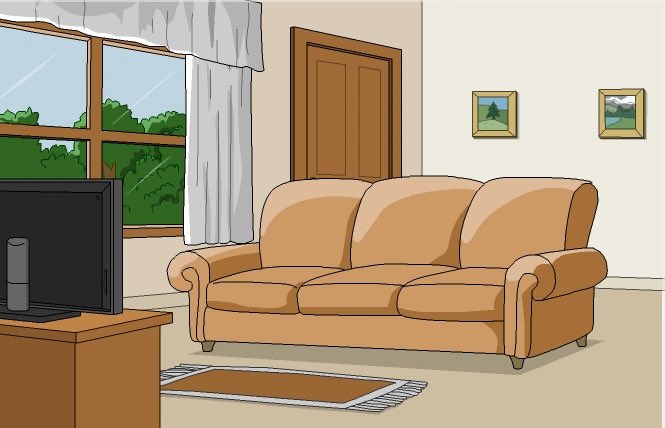 Family Guy House Living Room