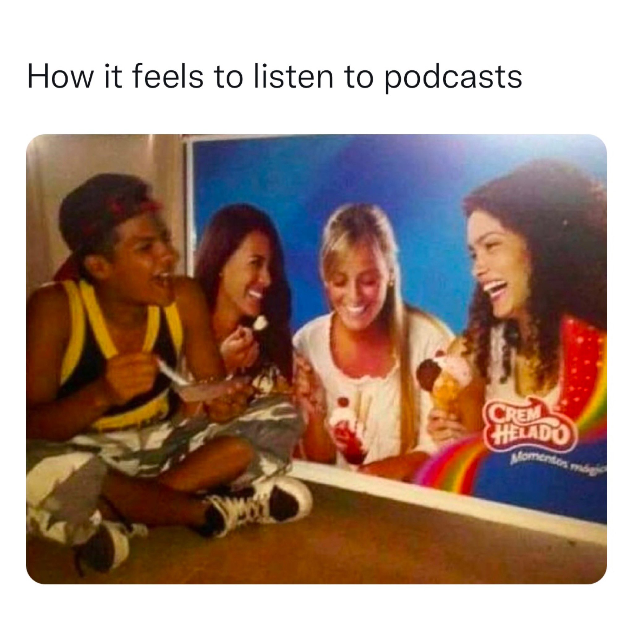 Listening to podcasts may help satisfy our psychological need for ...