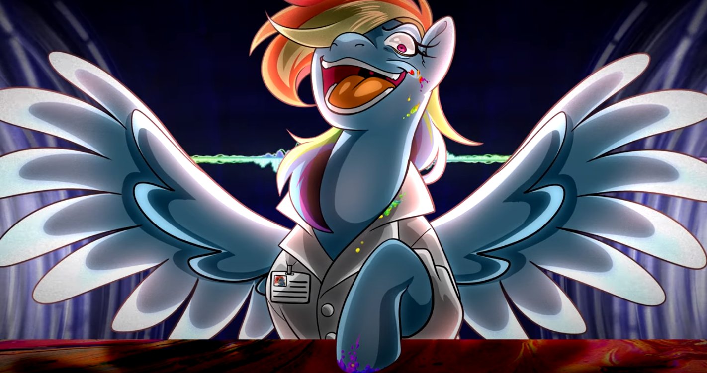 Rocket To Insanity Rainbow Dash