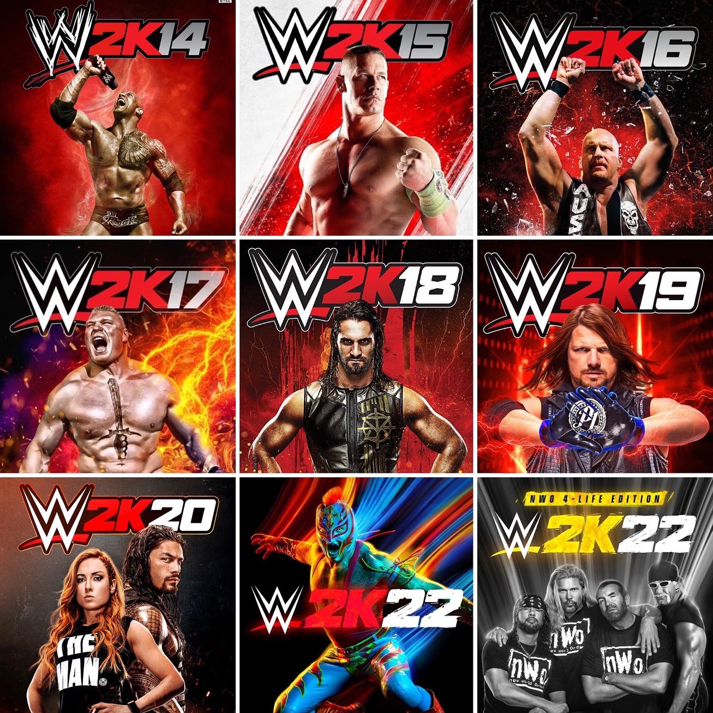 Wwe 2k Games