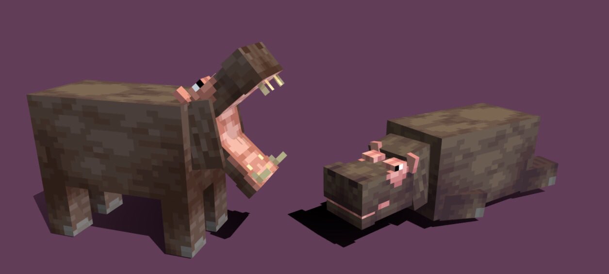 Minecraft Hippo