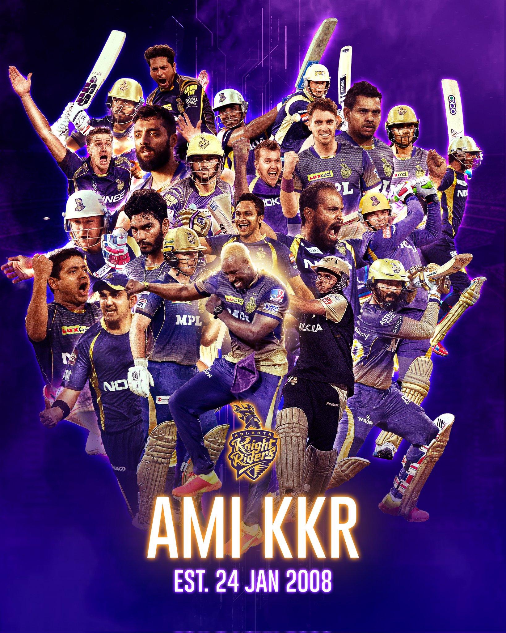 Kkr Logo Hd 2022