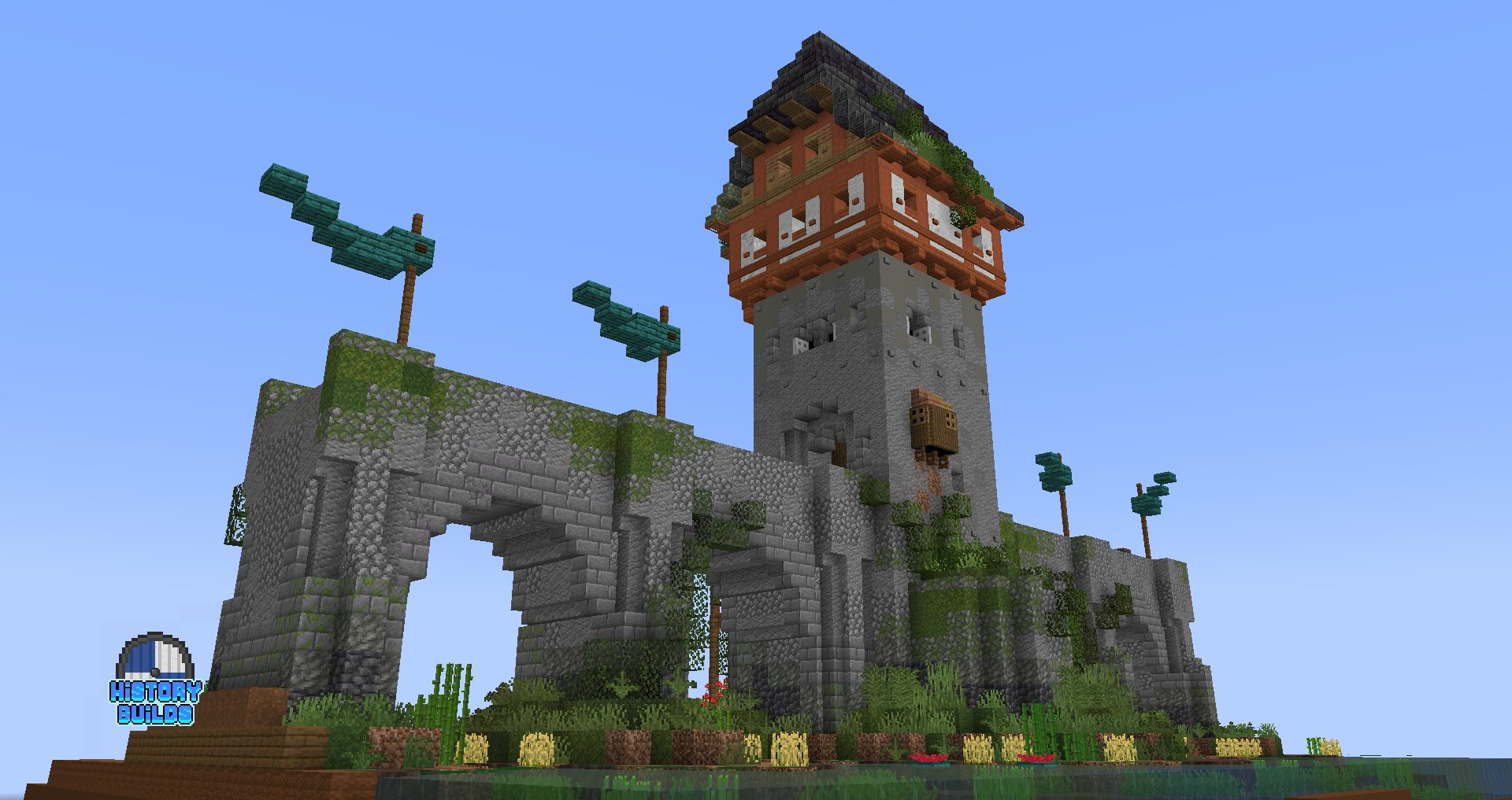 Minecraft Medieval Castle Tower