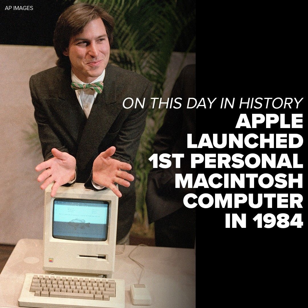 First Apple Computer 1984