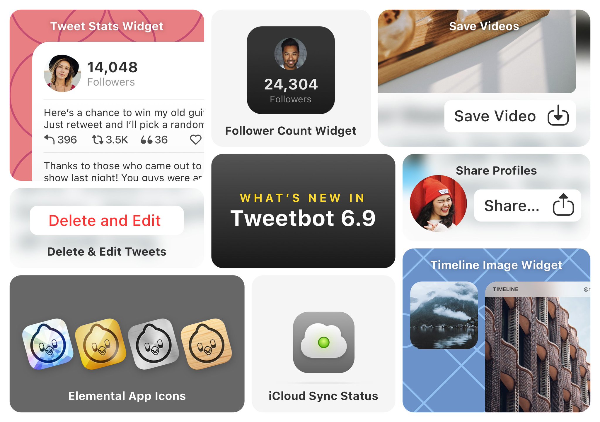 Tapbots on Twitter: "Tweetbot 6.9 for iOS is now out on the App Store with shiny new bits. Go ...