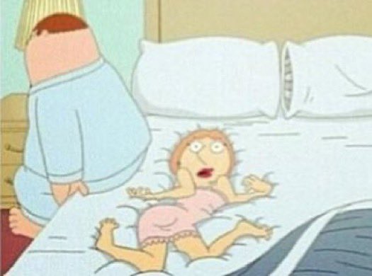 Lois And Peter In Bed
