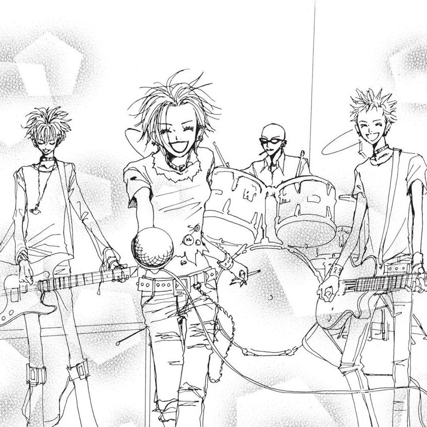 Nana Anime Coloring Pages