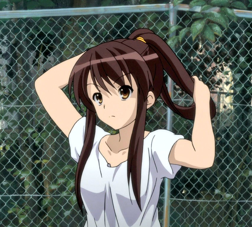 Haruhi Suzumiya Ponytail