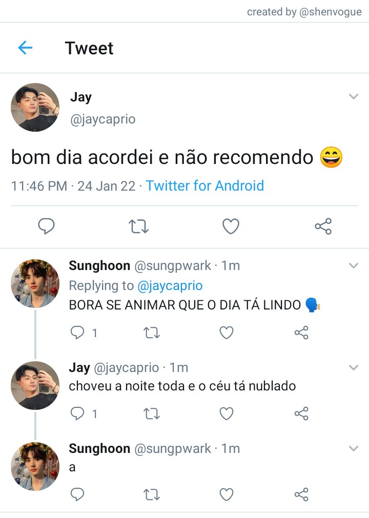 vivi ♡ heejake!au 📌 on Twitter: "200. O céu tá nublado https://t.co/Cc0sxenPcR" / Twitter