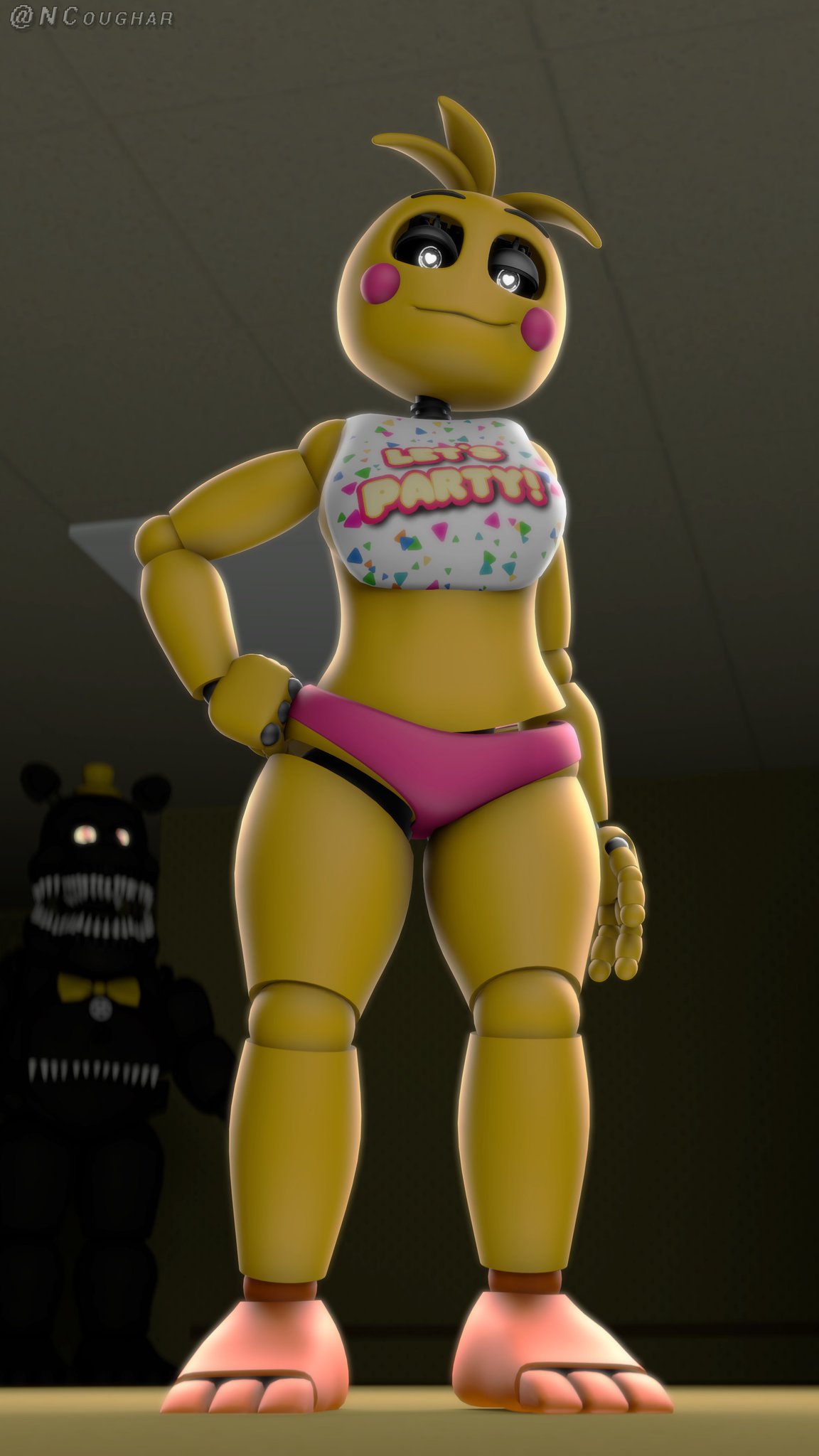 Nate Coughar🔞(Comms Open) on Twitter: "Ever give love a taste? LoveTaste Toy Chica created by ...