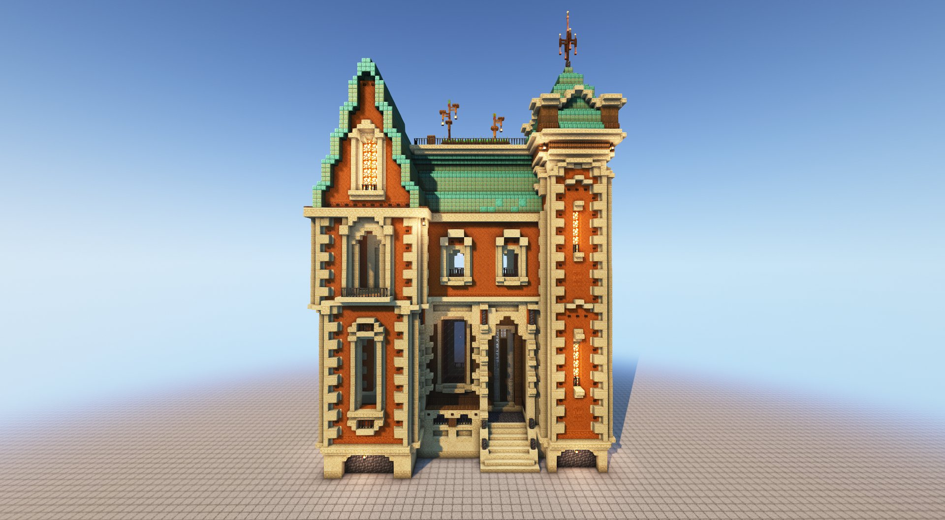 Victorian Buildings Minecraft