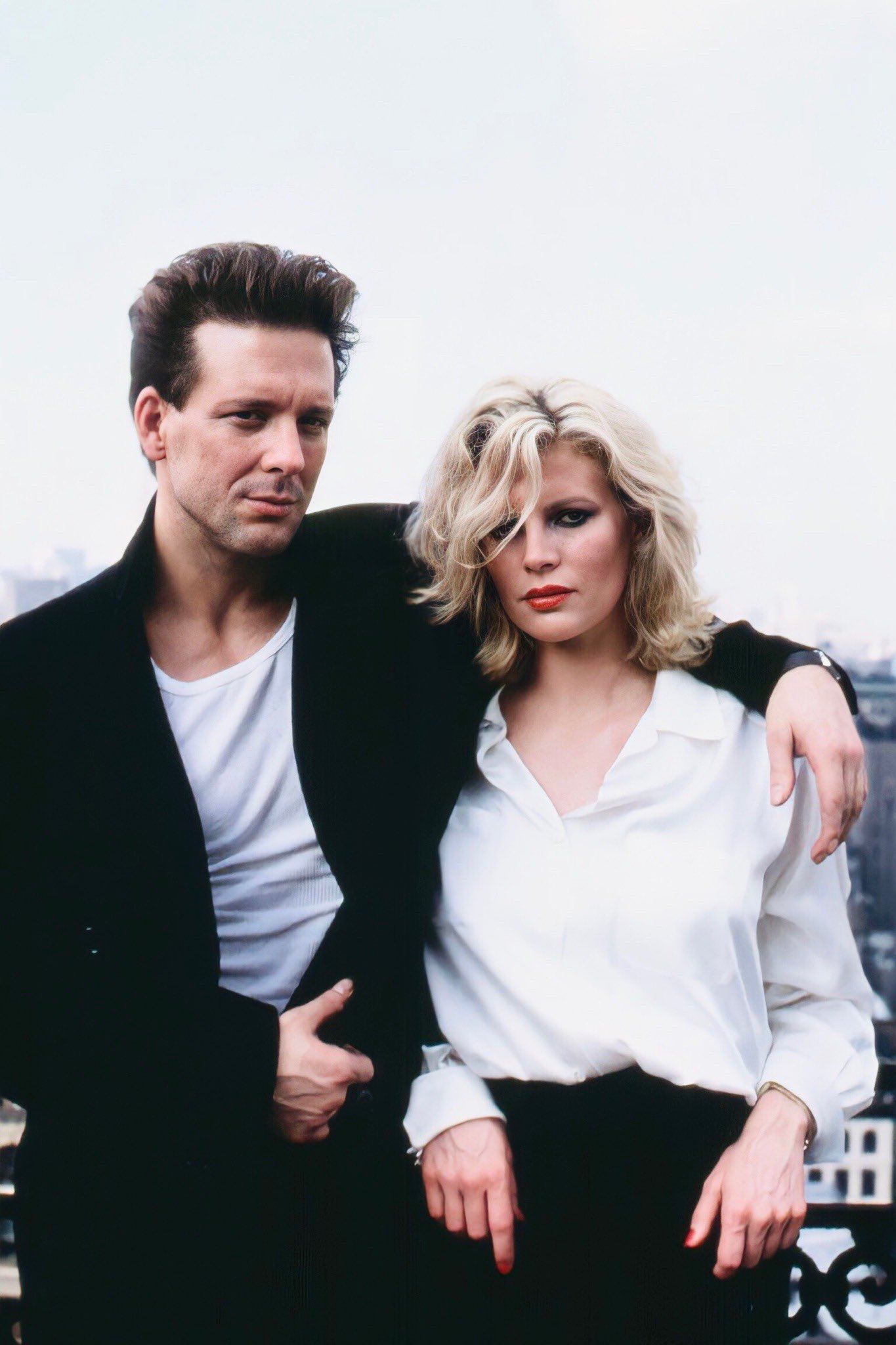 Kim Basinger And Mickey Rourke