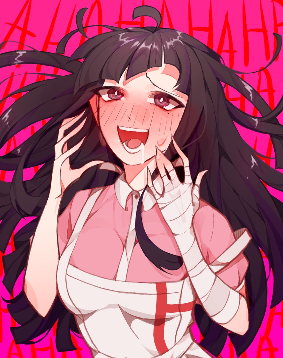 「oh no, now I have to deal with danganron」|@sakkun 🥐のイラスト