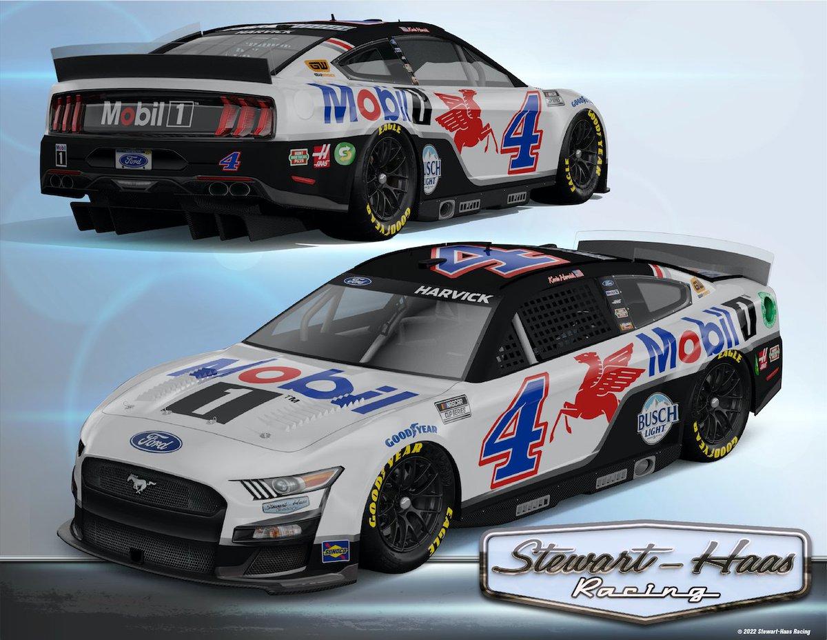 [Stern] Kevin Harvick's 2022 Mobil 1 scheme : r/NASCAR