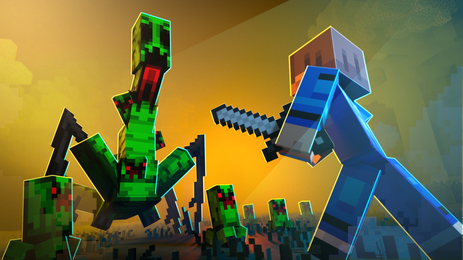 Minecraft Mutant Creeper