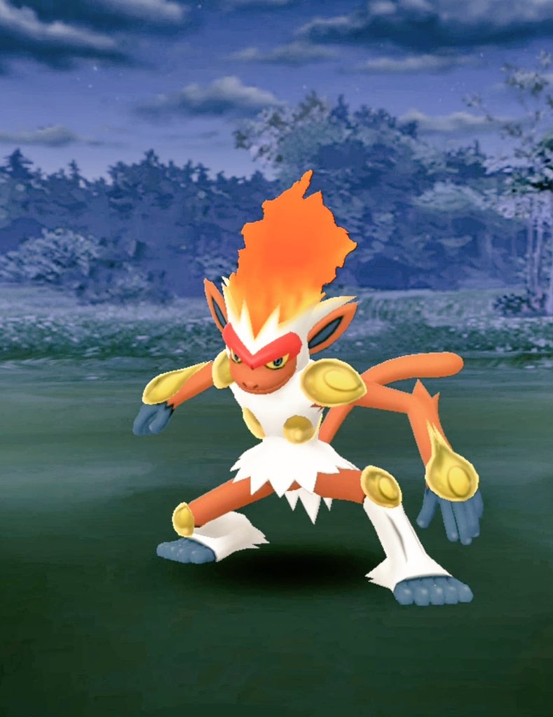 Shiny Infernape Pixelmon