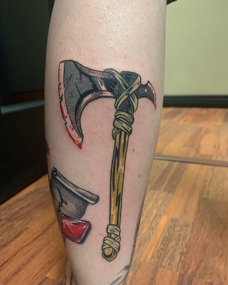 Viking Battle Axe Tattoo