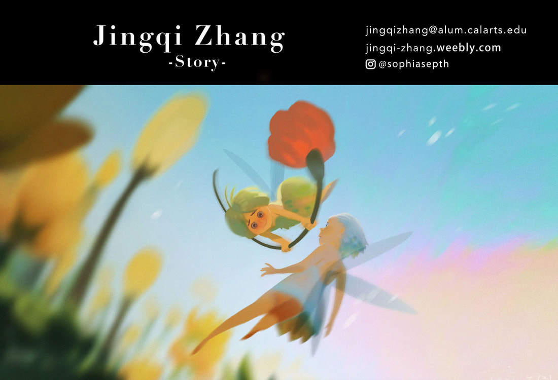 「Portfolio updated! Let me tell you some stories...🛸💇‍♀️ 」Jingqi Zhang @LBX700の漫画