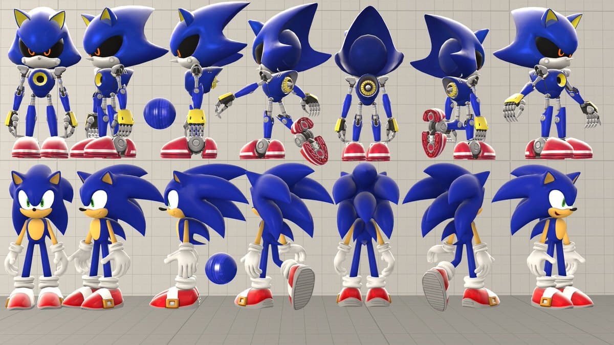 Sonic Boom Character Models