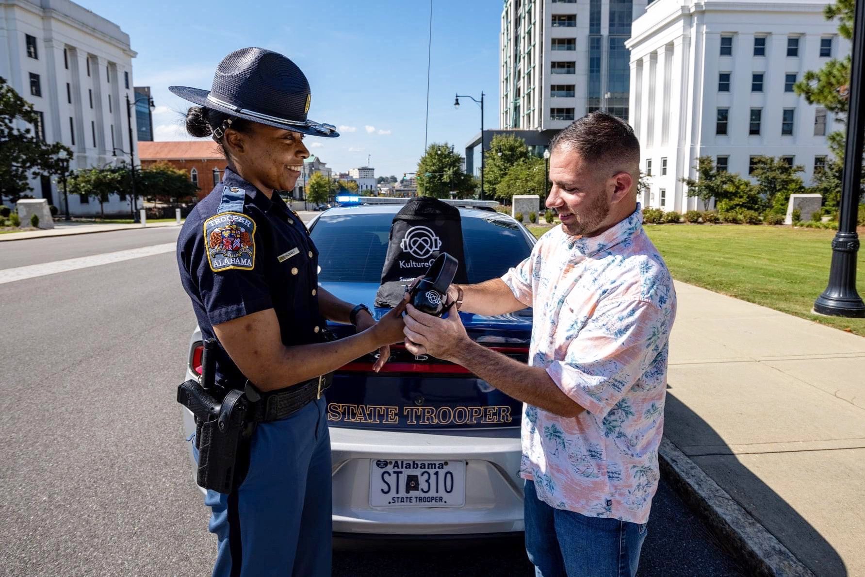 Alabama State Capitol Police New State Trooper Graduates Honor Their