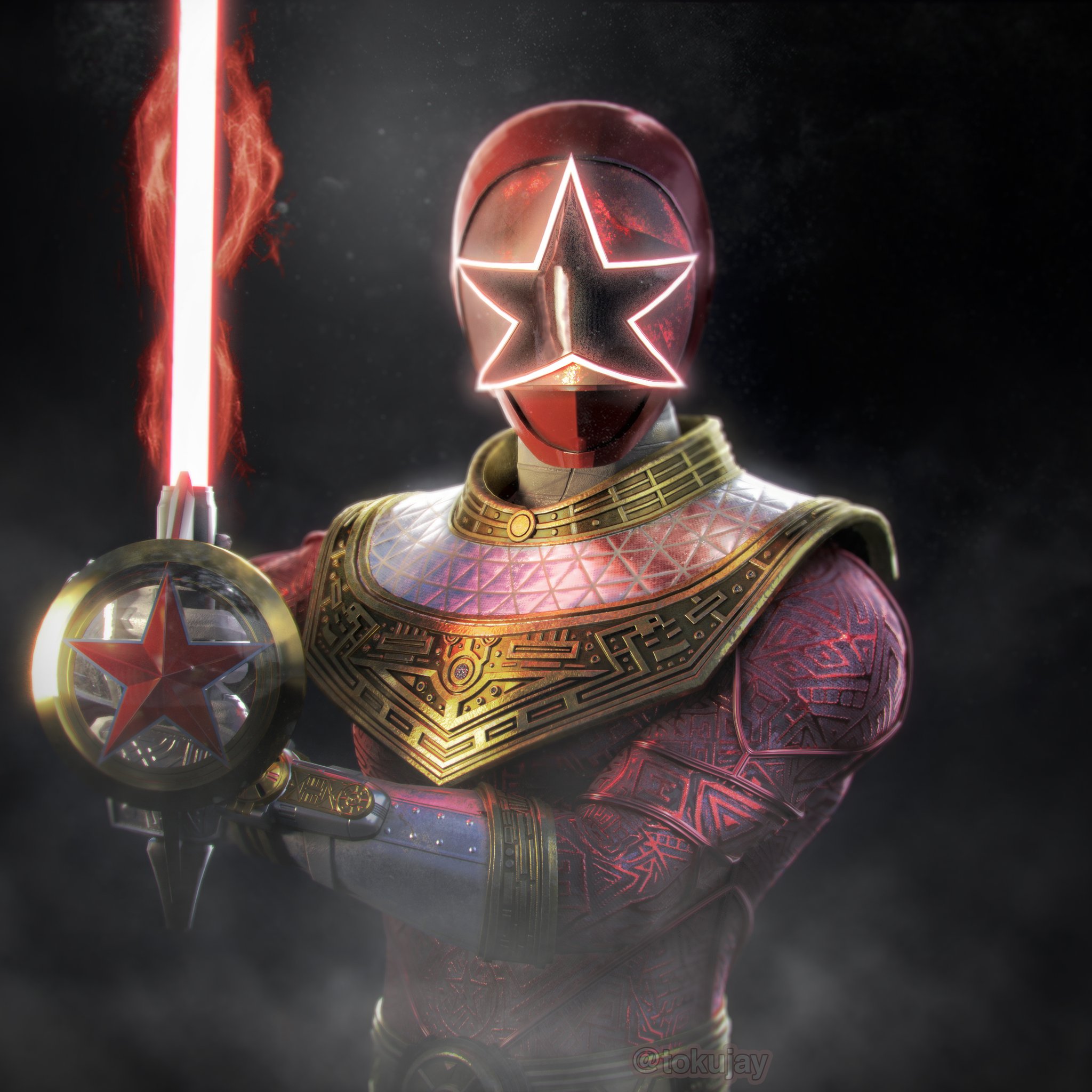 Red Zeo Ranger Wallpaper