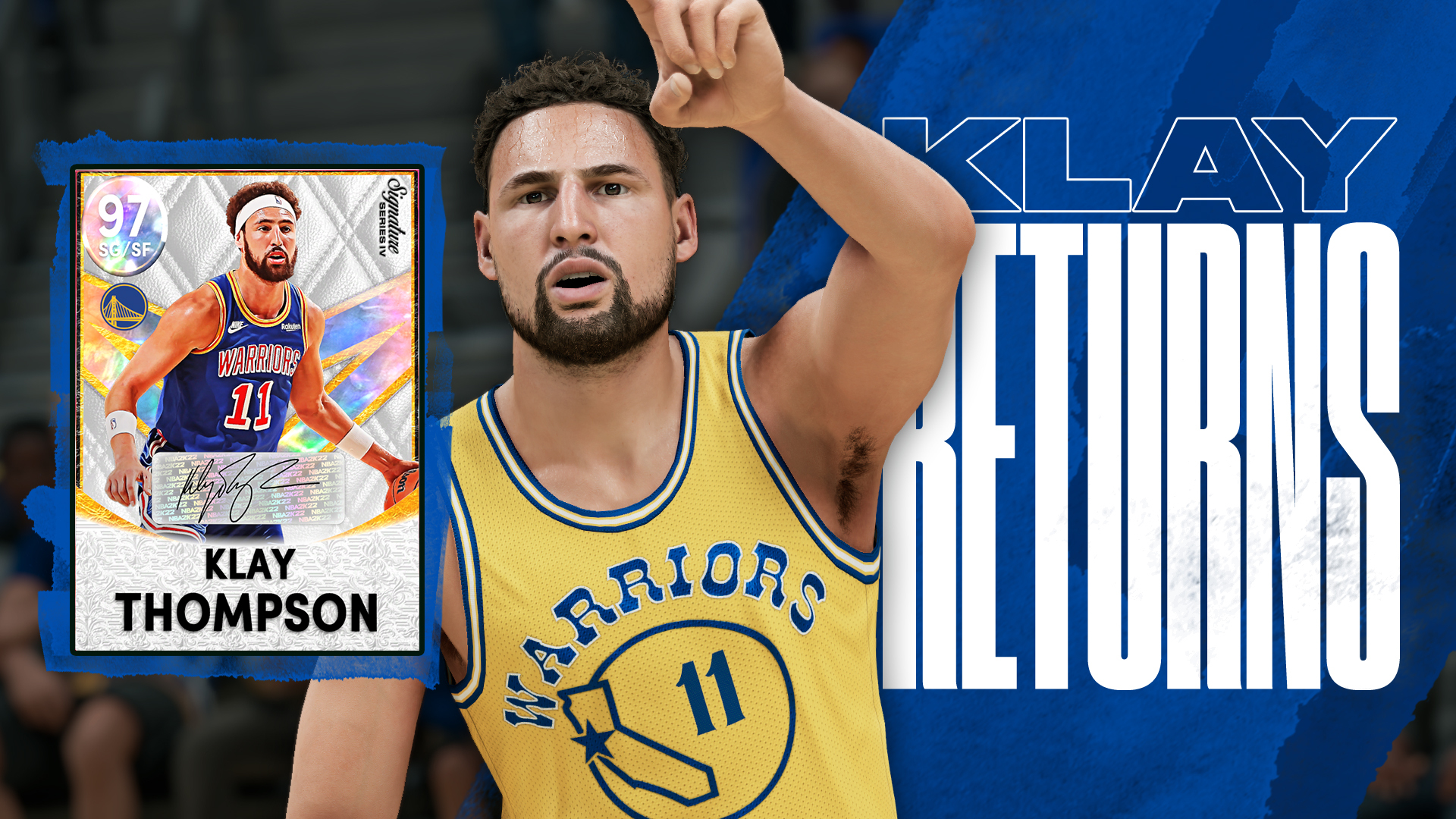 NBA 2K MyTEAM on Twitter: "Klay is getting a Galaxy Opal in his first week back 🙌 https://t.co ...