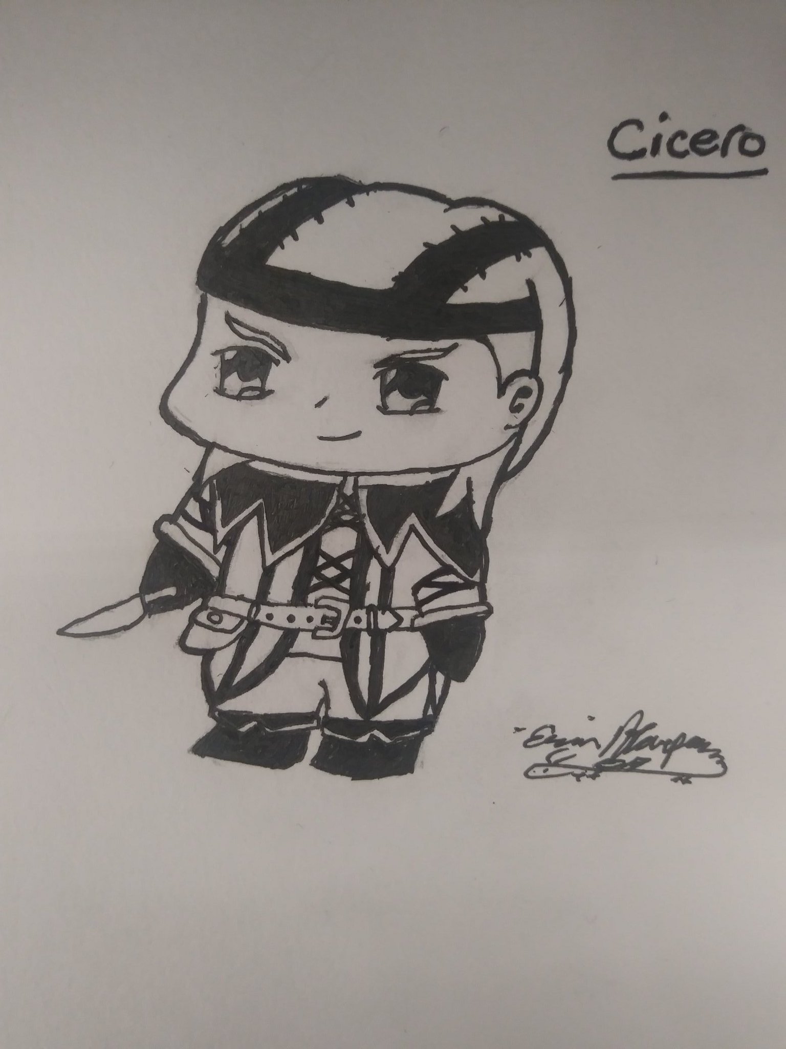 Cicero Skyrim Chibi