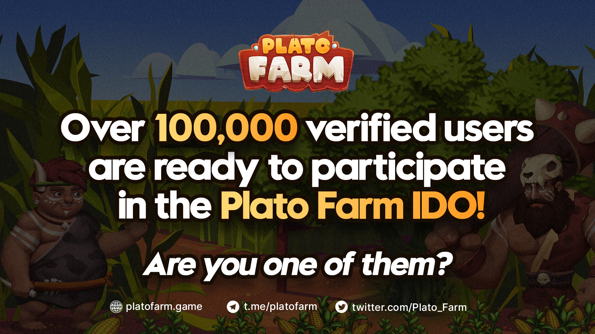 Plato Farm on Twitter: "🎉 100,000 VERIFIED USERS! The Russian and Arab clubs are leading the ...