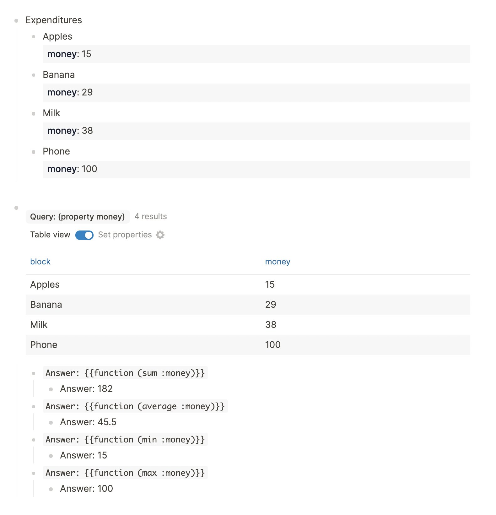 Aryan Sawhney 🪵 on Twitter: "The query table function in @logseq is a really powerful (and ...
