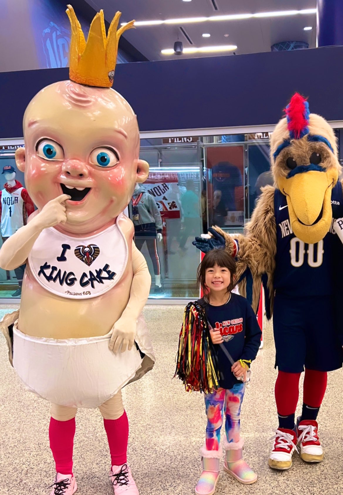 Pelicans Mascot Baby